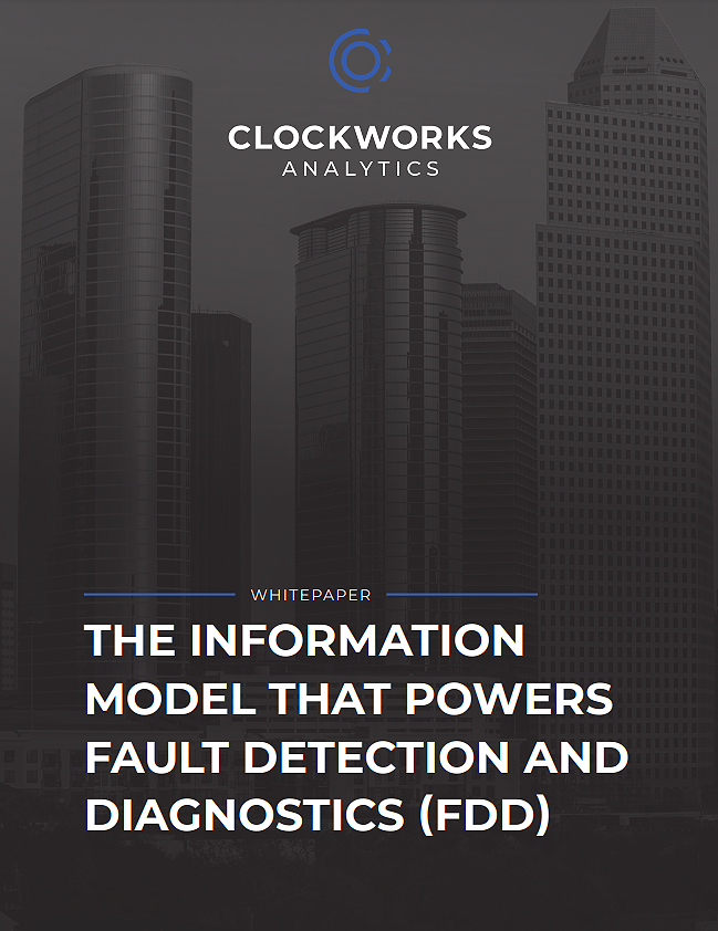 The Information Model That Powers Fault Detection And Diagnostics (FDD)